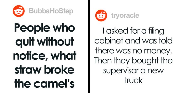 30 Employees Share What Forced Them To Quit Without Any Notice