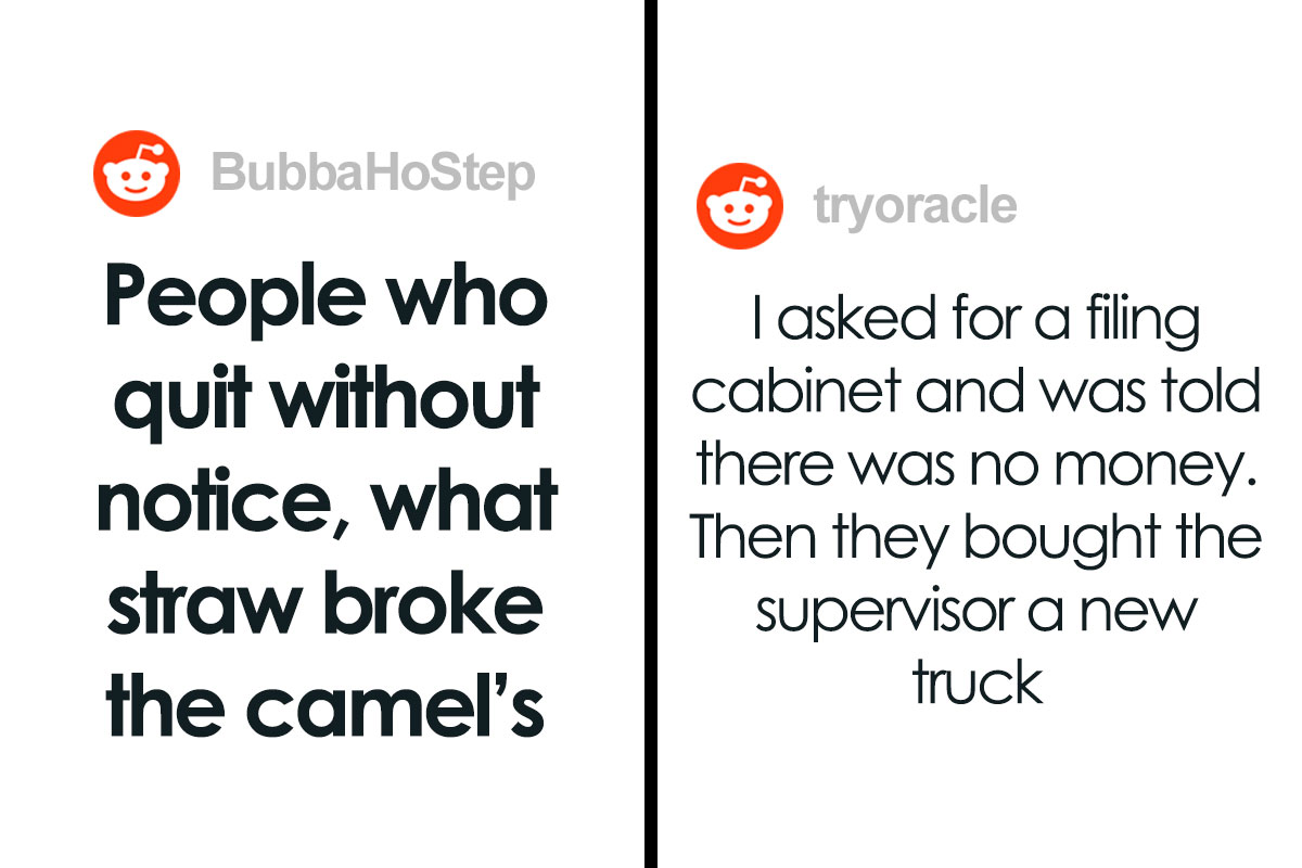 30 Employees Share What Forced Them To Quit Without Any Notice | Bored ...
