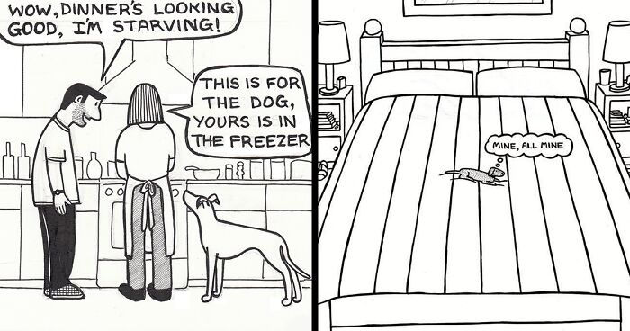 45 Relatable Comics About The Reality Of Owning A Dog From The Series ...