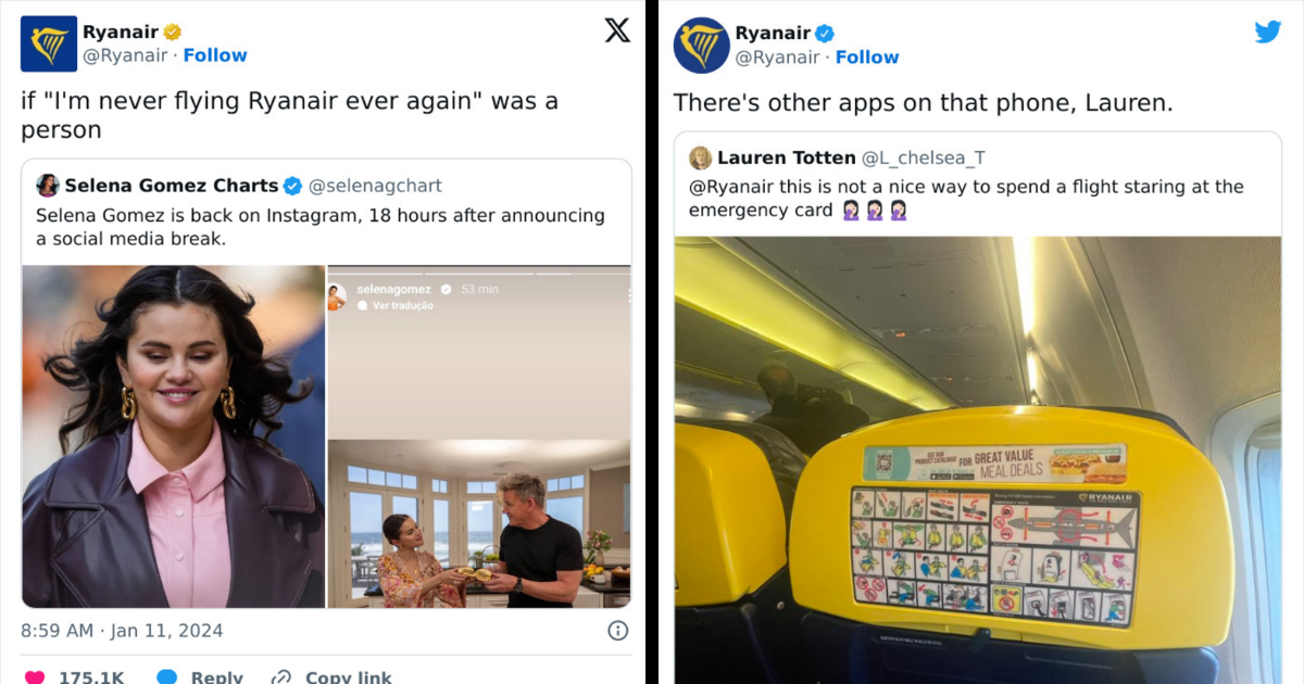 Once Again, RyanAir Pokes Fun At Furious Passengers With Hilarious ...