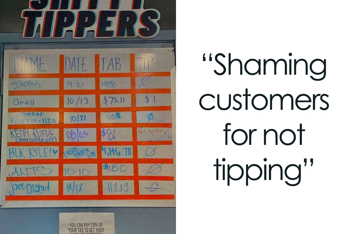 ‘End Tipping’: 45 Pics That Show Tipping Culture In The US Needs To ...