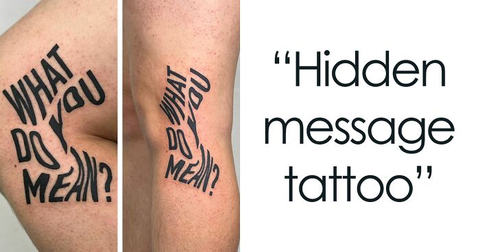 30 Clever Tattoos That Have A Hidden Meaning By This Creative Artist ...