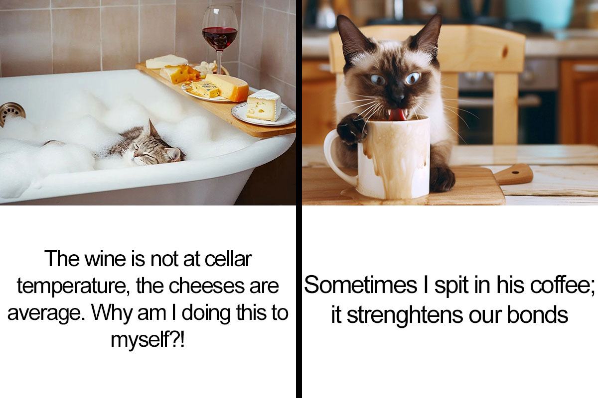 Unmasking Cat Shenanigans: 15 Funny Moments Revealed By Princess_Prompt ...