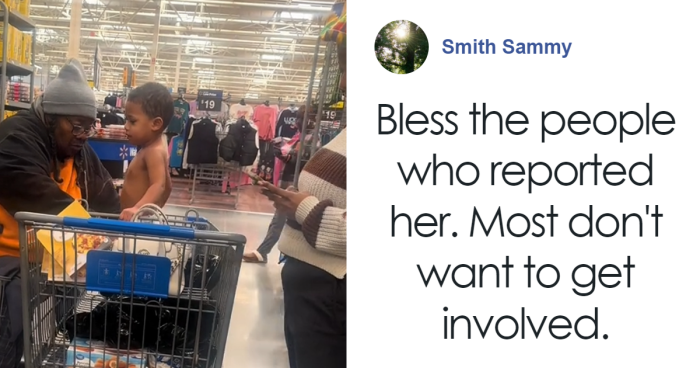 “You’re Crazy”: Shopper Brings Freezing Toddler Wearing Only A Diaper ...