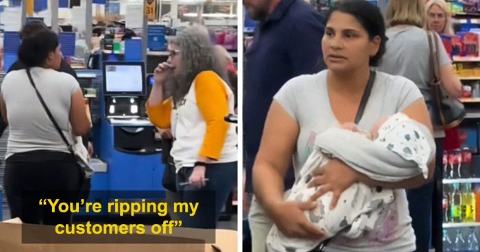 Walmart Shopper Caught In Self-Checkout Scam As Furious Employee Calls ...