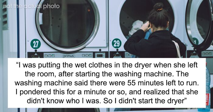 “I Didn’t Start The Dryer”: Karen Gets Taught A Lesson After Throwing ...