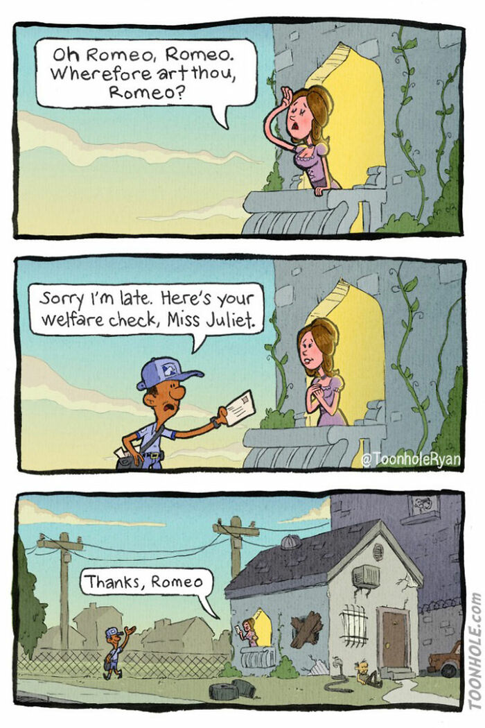 66 Funny And Sometimes Dark Comics With Unexpected…