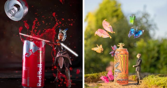 I Made Action Shots Of Pop-Culture Character Figurines And Various ...