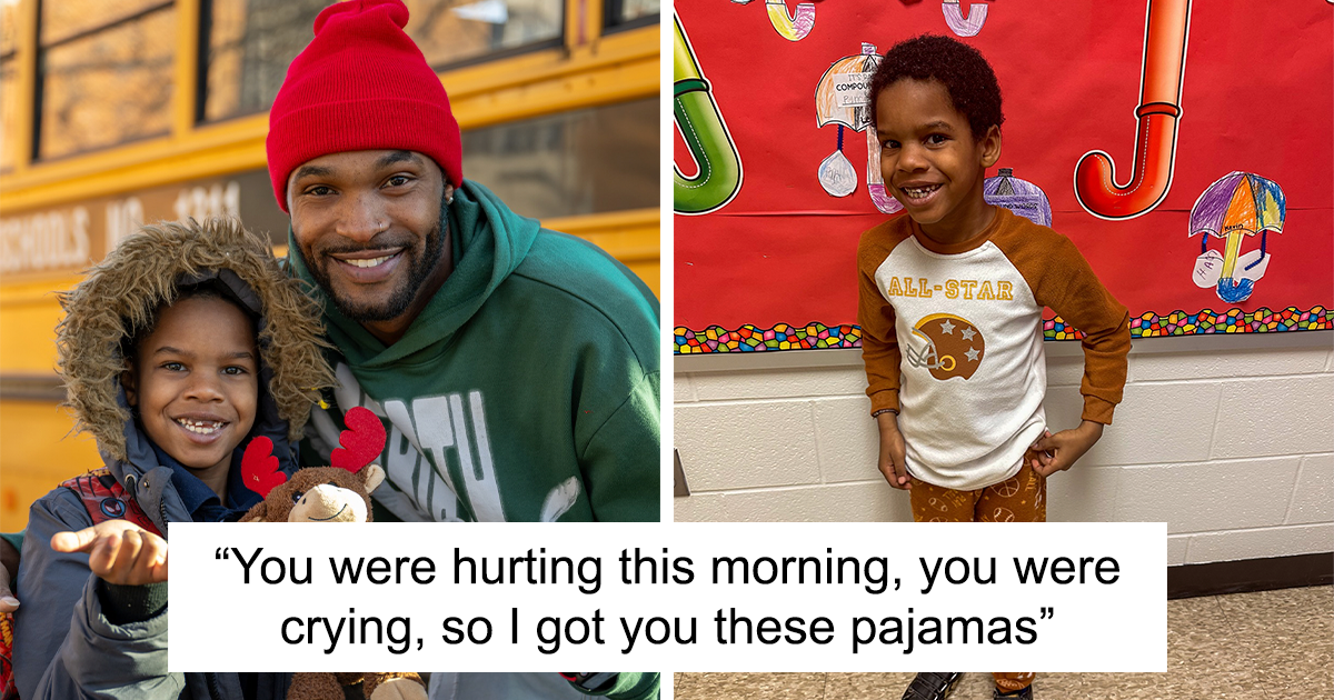 Bus Driver Helps Out A Student Crying Over Being Unprepared For Pajama ...