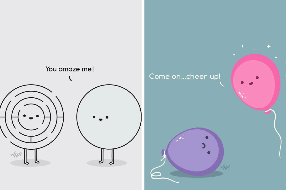 70 Playful Illustrations Filled With Witty Wordplay By Nabhan ...