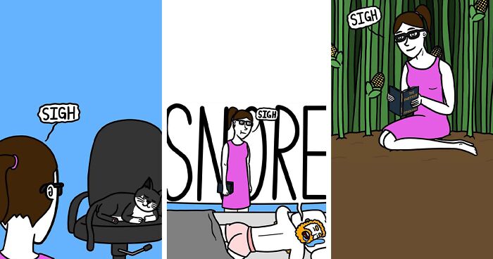‘Not Quite Right’: 24 New Dark Humor Comics With Surprising Endings | Bored Panda