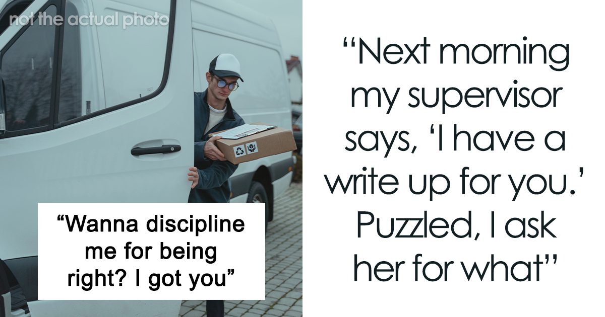 “I Have A Write-Up For You”: Supervisor Tries Disciplining Driver For ...