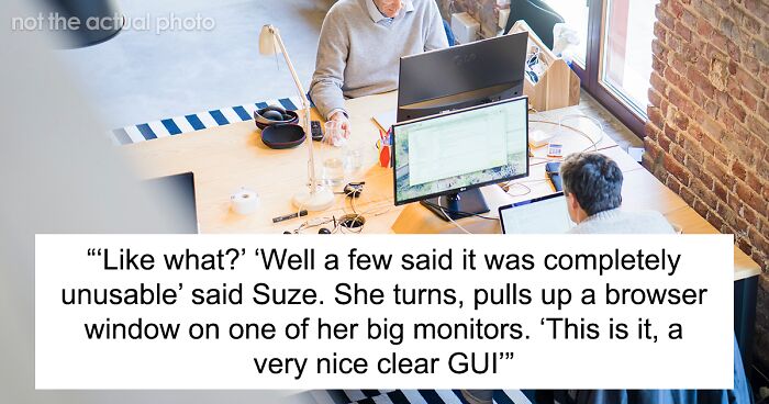 Team Manager Takes Designer’s Big Monitors Away To Show How Real Users ...