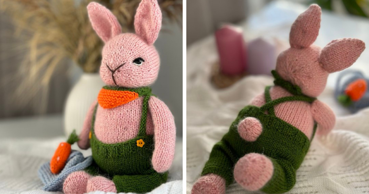The Result Of My Little Bunny Knitting Pattern | Bored Panda