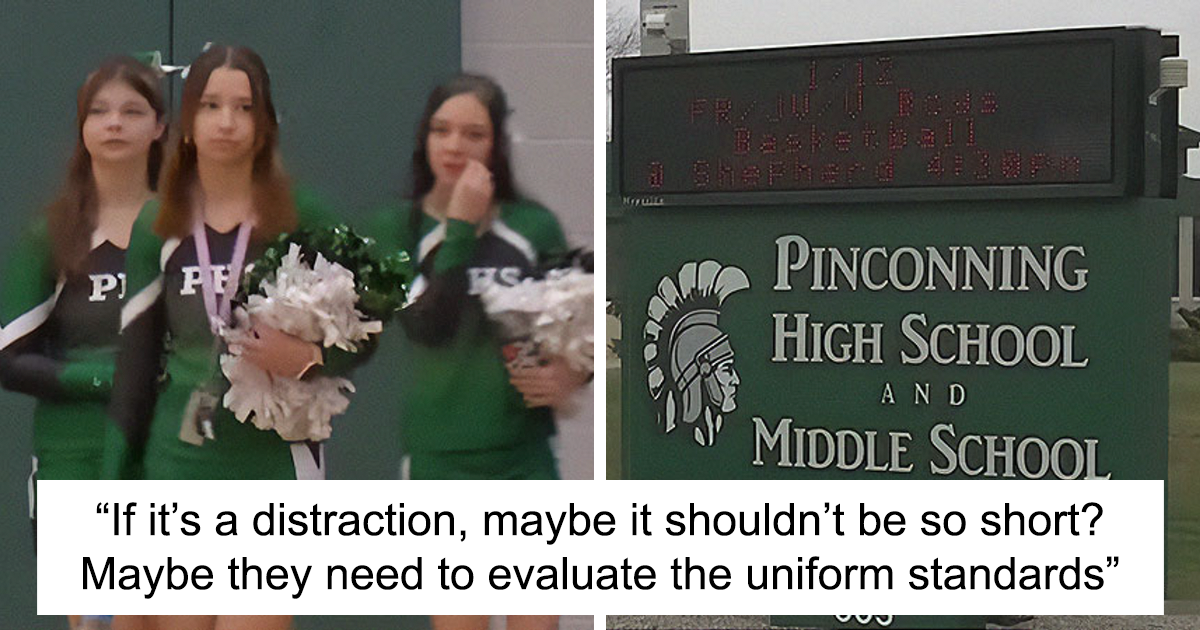School Called Out For Double Standards After Cheerleader Is Told To