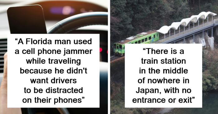 50 ‘Weird Facts’ About The World That You Might Not Have Known (New Pics)