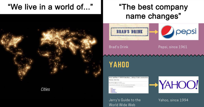 30 Interesting Facts About The World Masterfully Crafted Into Visual ...