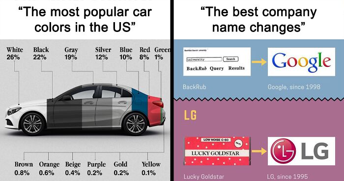 30 Interesting Facts About The World Masterfully Crafted Into Visual ...