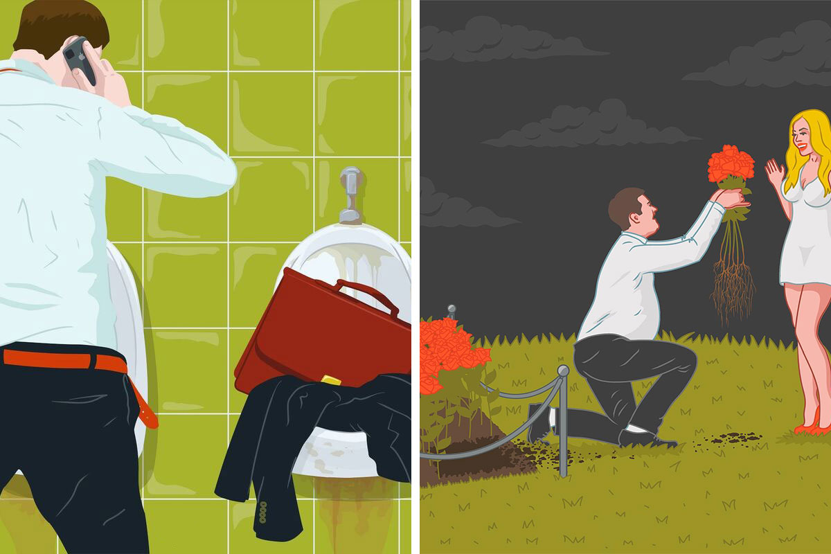 15 Extremely Bizarre Comics With A Dash Of Dark Humor, Satire, And ...