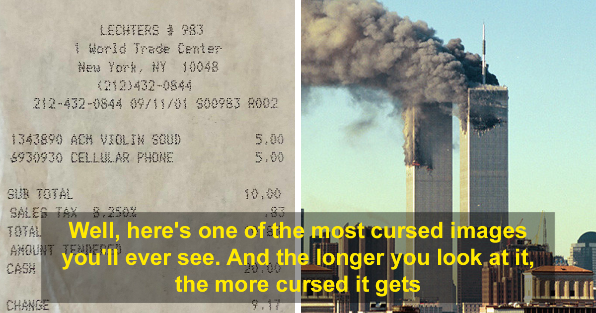 Shocking Revelation Of A Receipt Issued 9 Minutes After WTC Was Struck ...