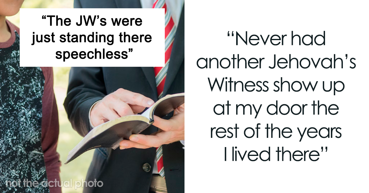 Man Comes Up With A Clever Way To Get Rid Of Jehovah’s Witnesses After ...