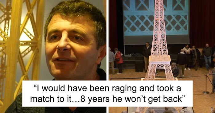 “Big Disillusion”: Man Responds After His 23ft Eiffel Tower Made Of ...