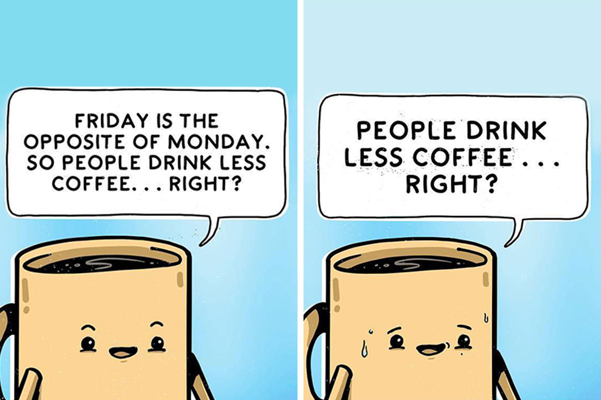If You Love Coffee, You Might Like My Comic Series Featuring Funny ...
