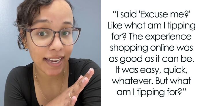 Woman Doesn’t Get Why She Has To Tip At The Checkout Of An Online Store ...