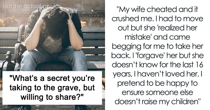 32 People Used The Anonymity Of The Internet To Share The Secrets They ...
