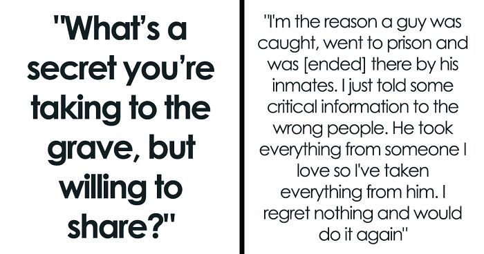 32 People Used The Anonymity Of The Internet To Share The Secrets They ...