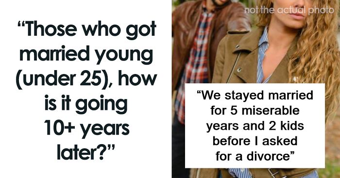 30 Couples Who Married Young Open Up About How It’s Going Years Later ...