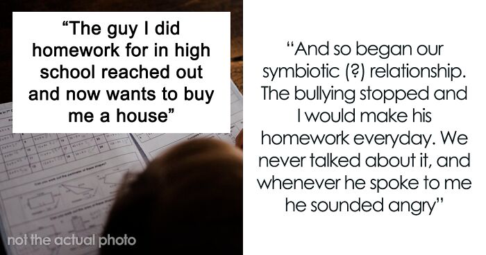 Girl Helps Jock With Homework To Ward Off Bullies, Years Later He ...