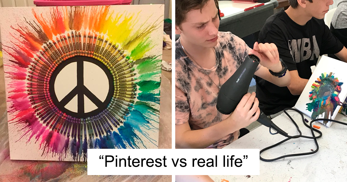 50 Times People Hilariously Failed At Creating Pinterest Crafts At Home ...