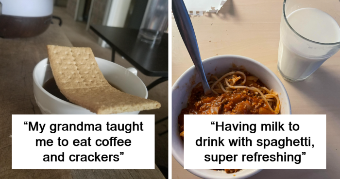 30 Times People Realized Their Beloved Food Combos Were Weird | Bored Panda