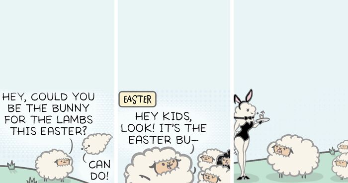 Comics With Slightly Dark Themes: My 30 New Comics From My “Sheep And ...