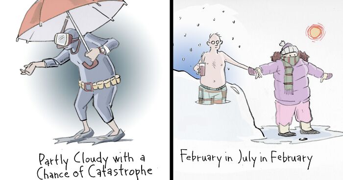 The One-Panel Cartoons Of This Non-Profit Tackle The Topic Of Climate ...