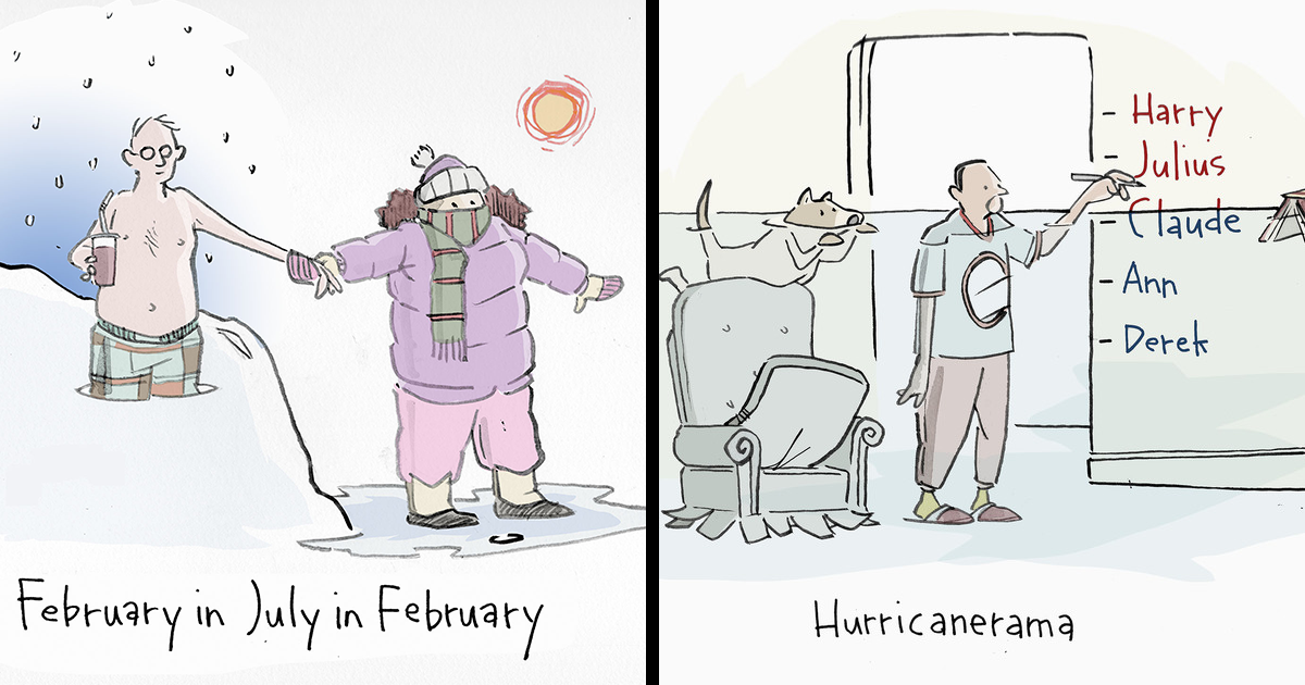 The One-Panel Cartoons Of This Non-Profit Tackle The Topic Of Climate ...