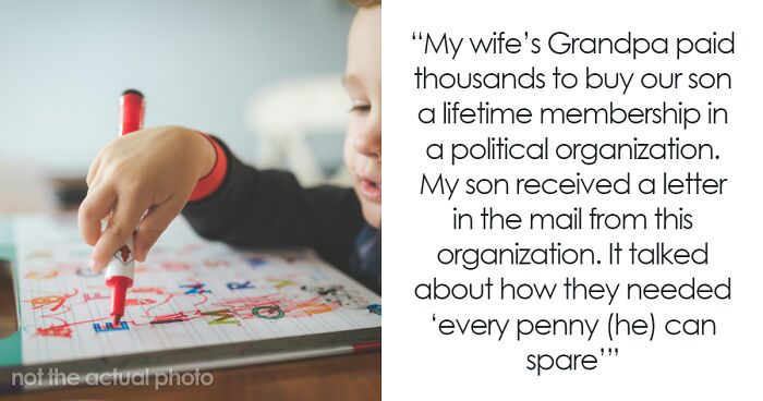 Political Organization Asks Toddler To Give Them Every Penny, Dad Sends ...