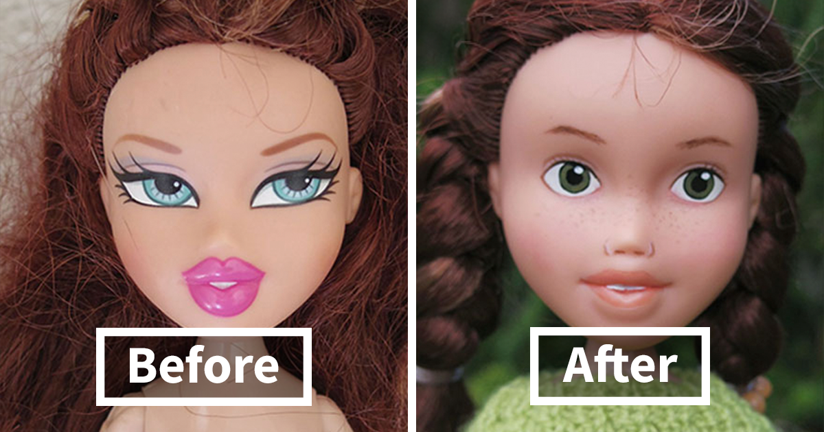 30 Times Old Dolls Got Another Life And Down-To-Earth Look By This ...