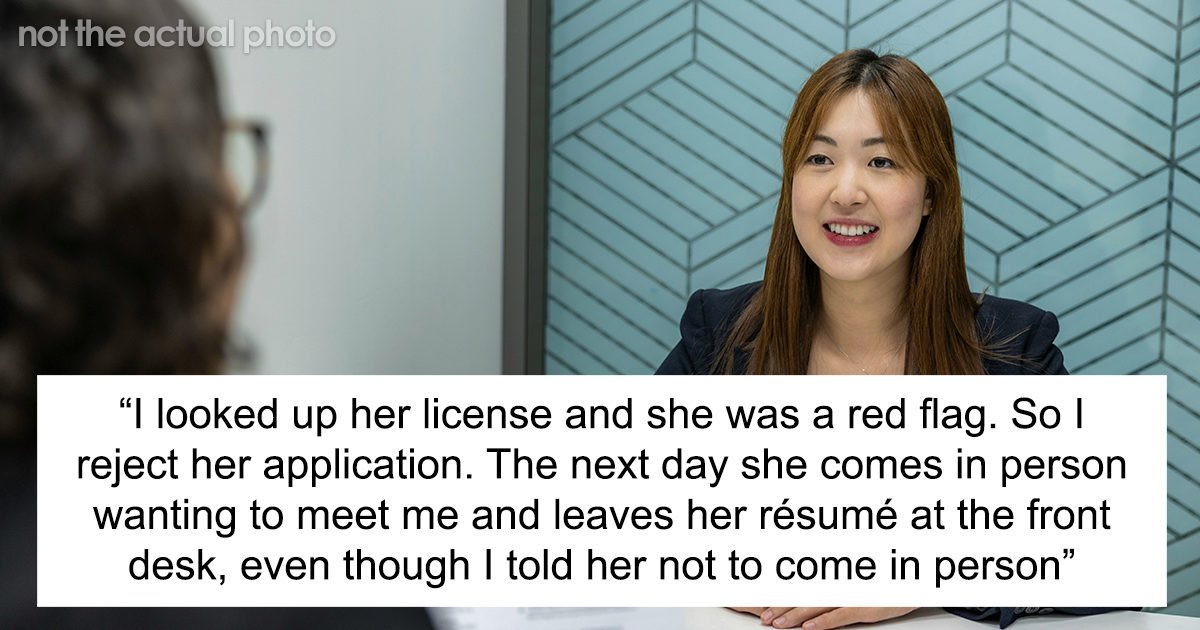 Woman Has An Attitude Problem, Gets Job Application Rejected By Someone ...