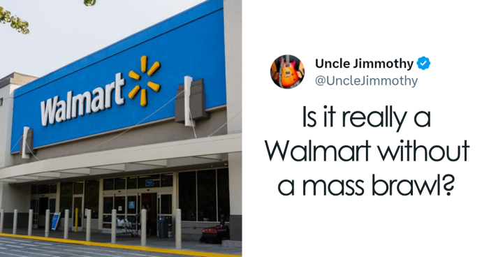 Violent Scene Captured At Walmart Store Is Compared To Post-Apocalyptic ...