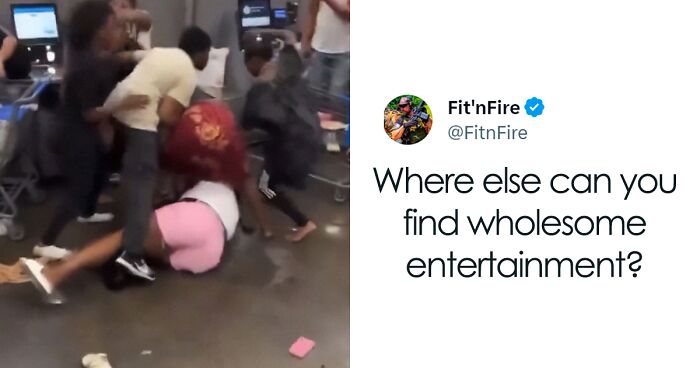 Violent Scene Captured At Walmart Store Is Compared To Post-Apocalyptic ...