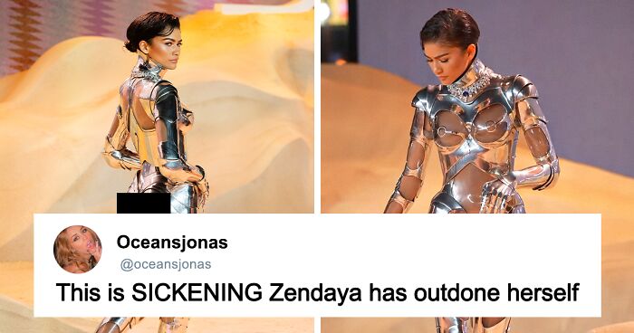 Zendaya Wore A Robotic Look With Plexiglass Panels, And Social Media ...