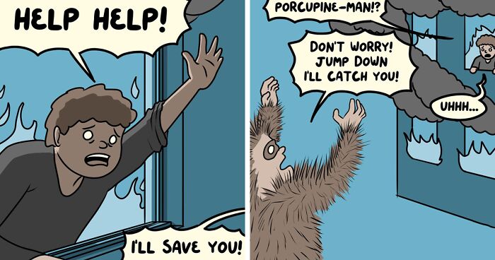 Artist Creates Hilariously Weird Comics That Might Make You Laugh (26 ...