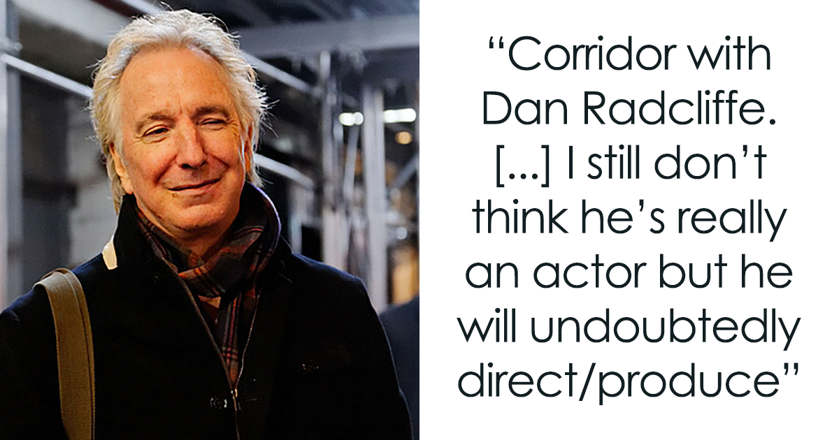 Alan Rickman’s Diary Reveals How He Really Felt About The “Harry Potter ...