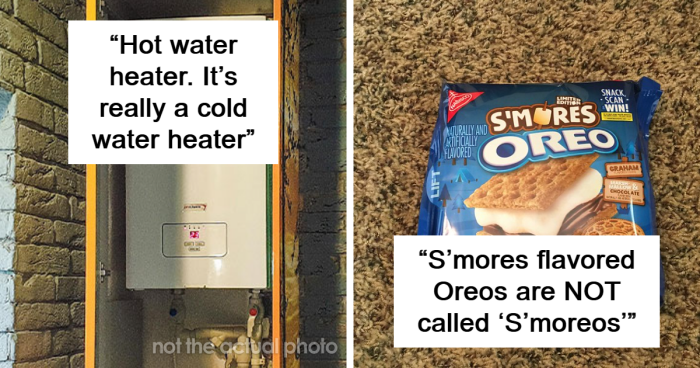 People Suggest New Names For Badly Named Things And These 50 Make So ...