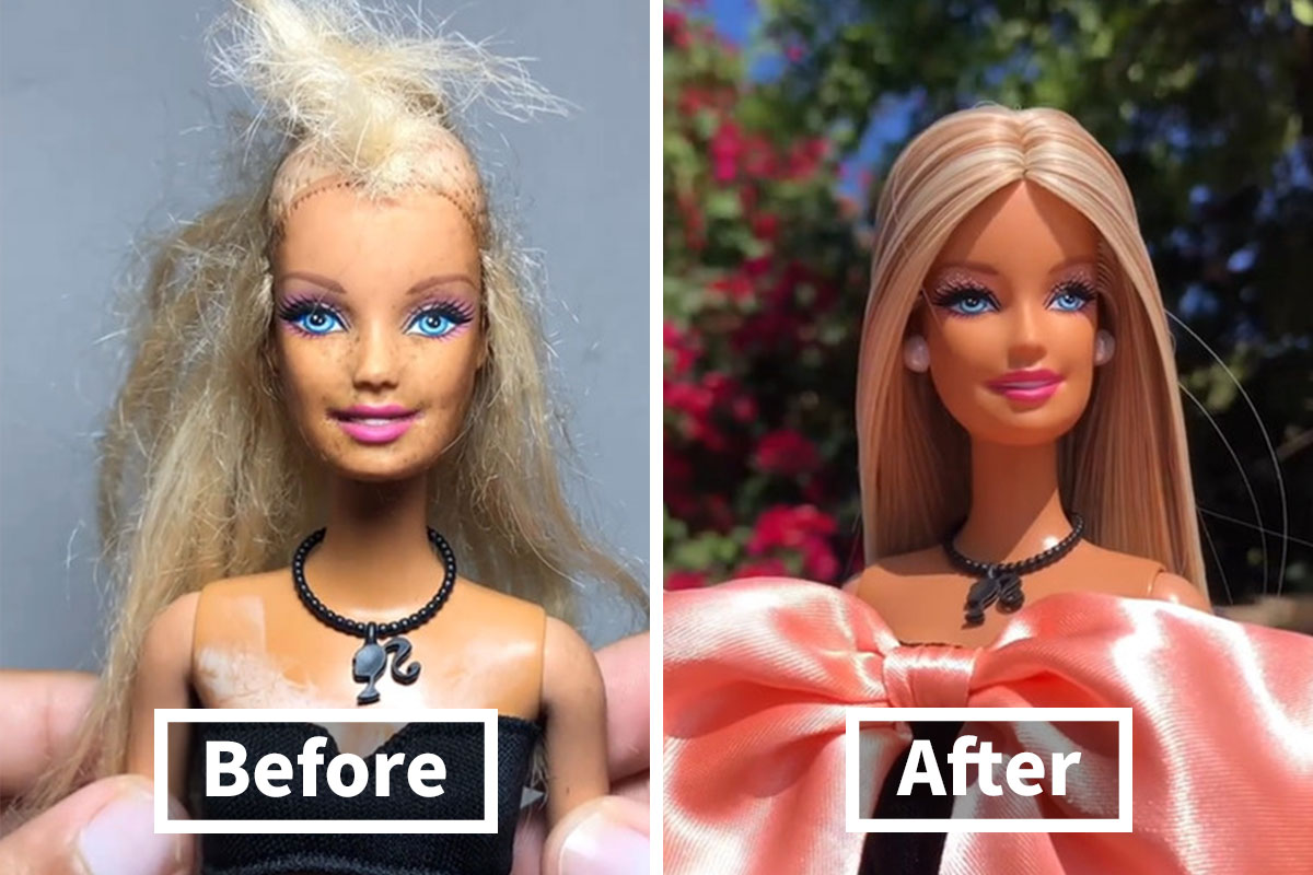 Barbie Glow Up Moments: 18 Awesome Transformations By Daniel Lima ...