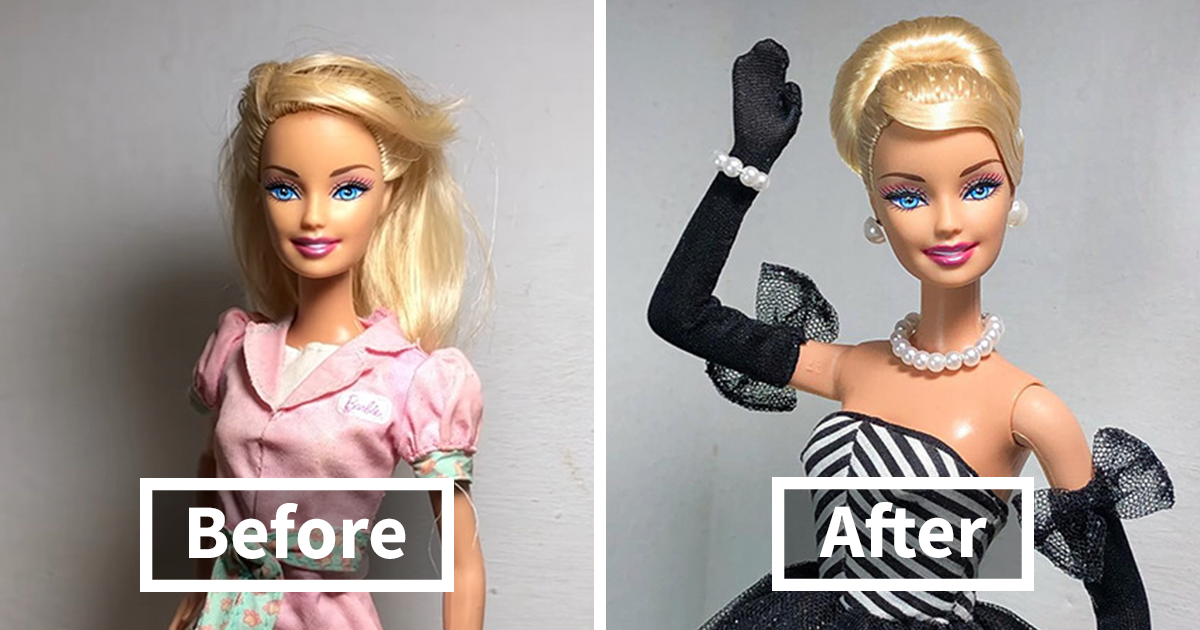 Barbie Glow Up Moments: 18 Awesome Transformations By Daniel Lima | Bored Panda