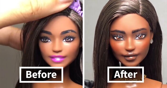 Barbie Glow Up Moments: 18 Awesome Transformations By Daniel Lima