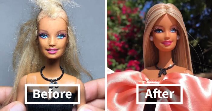 Barbie Glow Up Moments: 18 Awesome Transformations By Daniel Lima
